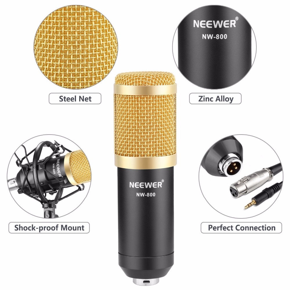 Neewer NW-800 Review - One Microphone You Can Rely On - Eric Sardinas