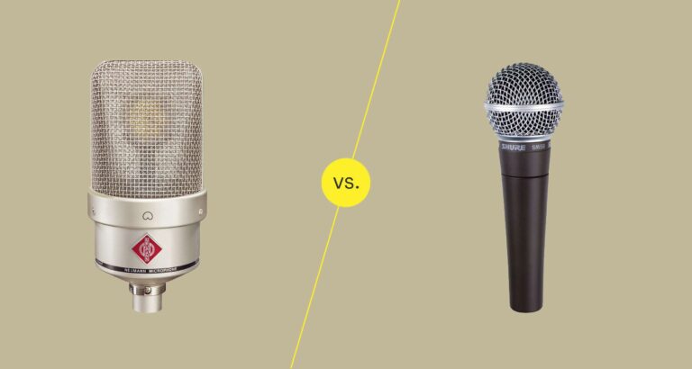 Difference Between Dynamic And Condenser Microphones - Eric Sardinas